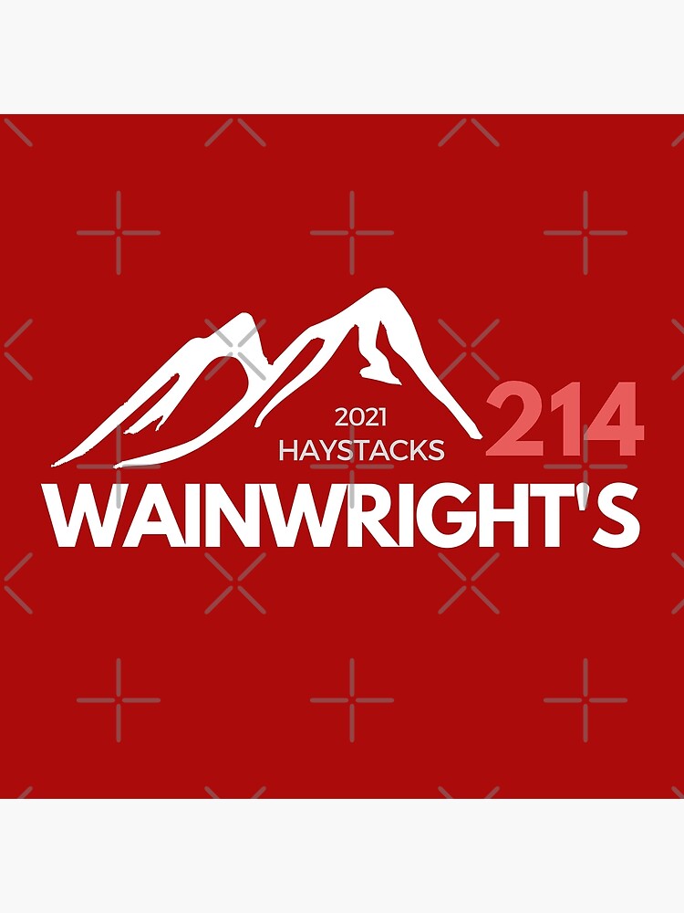 "Red Haystacks 2021 214 Wainwrights" Poster for Sale by WildBerryArt ...