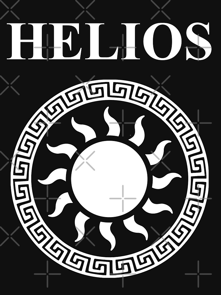 "Helios Ancient Greek God of the Sun Symbol" Essential T-Shirt for Sale ...