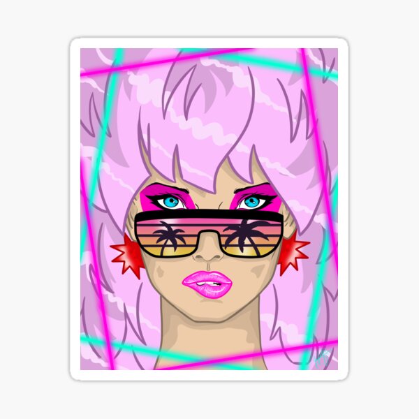 "Jem and the Holograms" Sticker for Sale by Jstar1982 | Redbubble