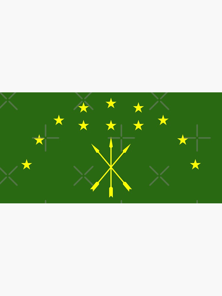 "Flag of Circassian" Sticker for Sale by mo91 | Redbubble