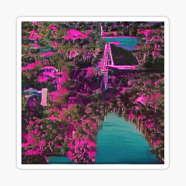 "Everglade Visitation" Sticker for Sale by DMTTAPESFL | Redbubble