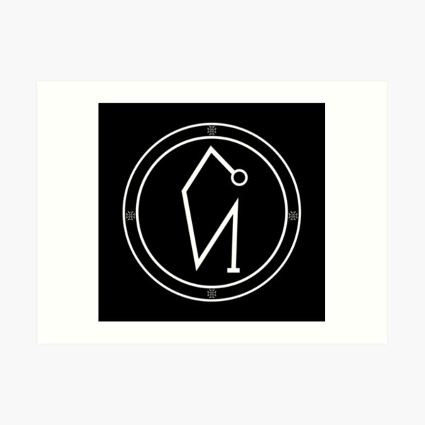 "Archangel Uriel Sigil PEACE FORGIVENESS" Art Print for Sale by ...