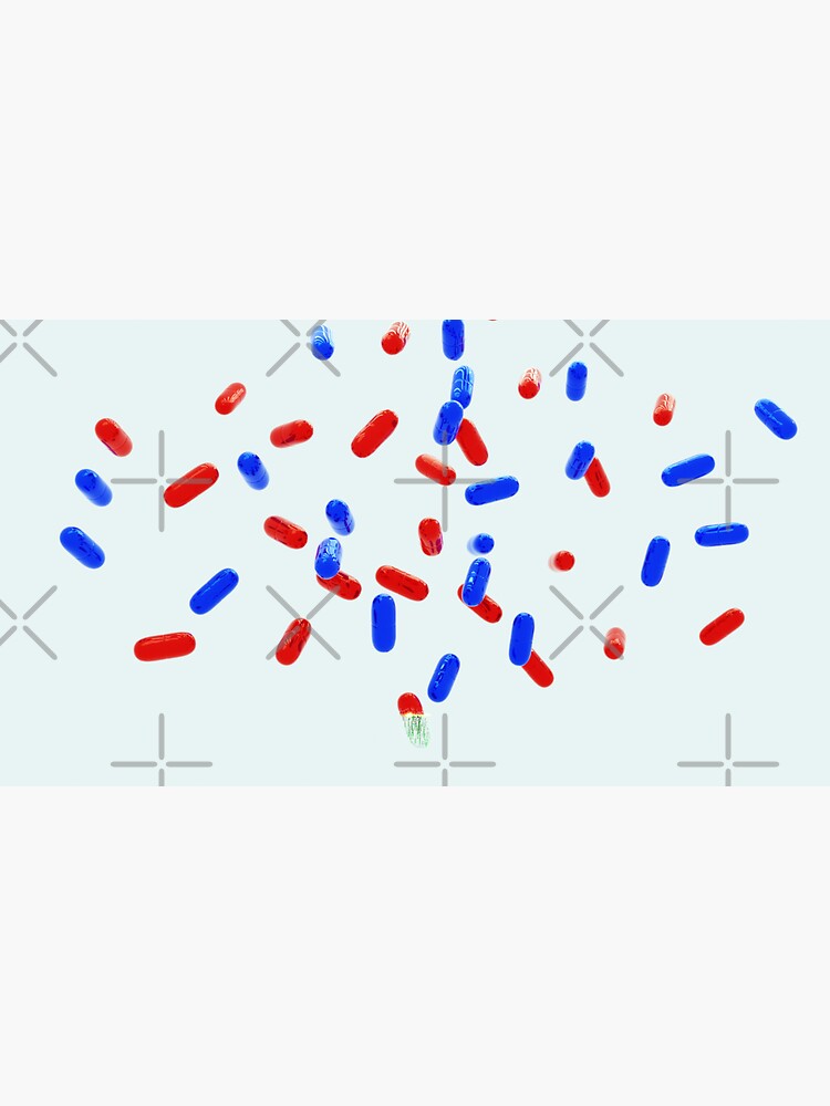 "Matrix Red pill Blue pill" Sticker for Sale by MrYanYan | Redbubble
