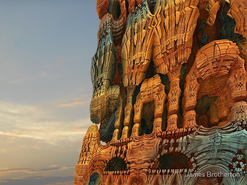 "Ancient Alien Caves" by James Brotherton | Redbubble