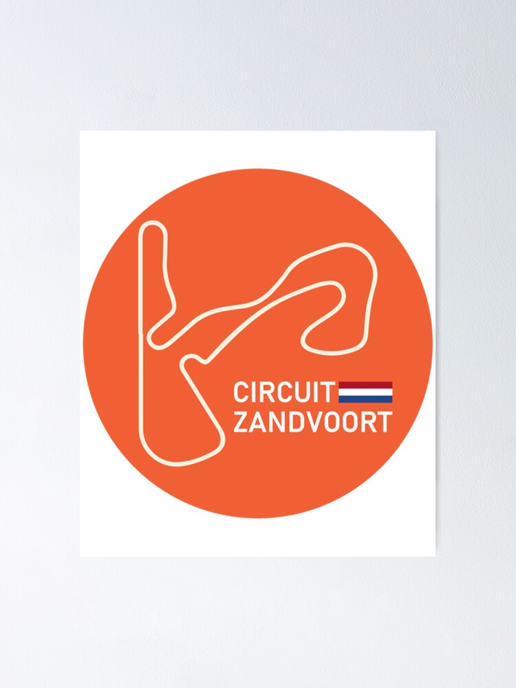 "Zandvoort Circuit Classic " Poster by PolePositionArt | Redbubble