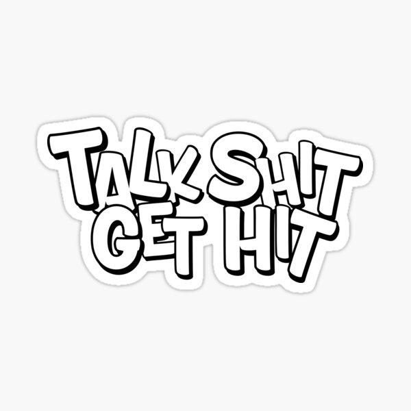 "GET HIT" Sticker for Sale by wire-alot | Redbubble