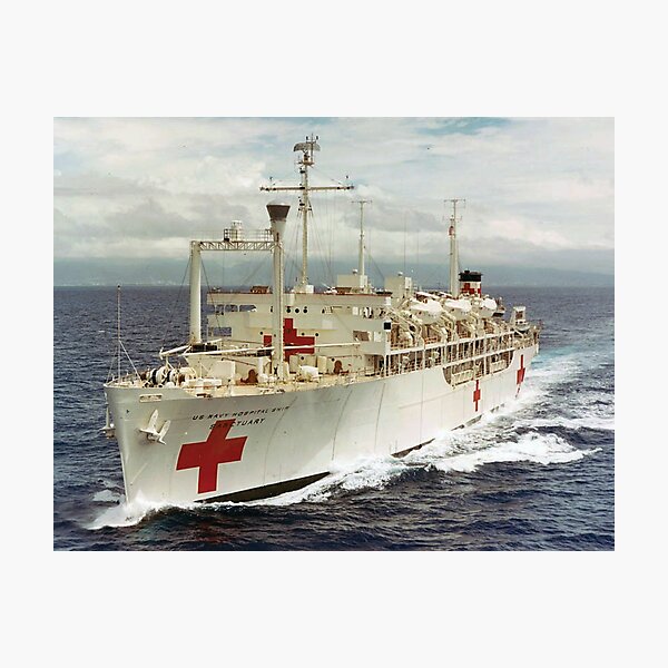 "USS SANCTUARY (AH-17) SHIP'S STORE" Photographic Print for Sale by ...