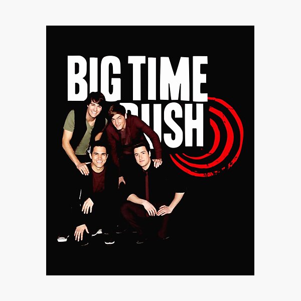 "Big Time Rush Logo And Members" Photographic Print for Sale by QuocNam ...