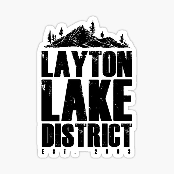"Layton Lake" Sticker for Sale by thewildcall | Redbubble