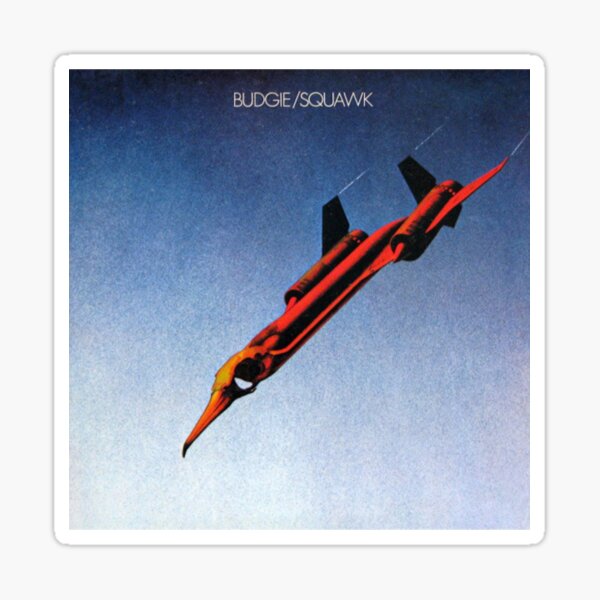 "Budgie Squawk" Sticker by QuocNam | Redbubble