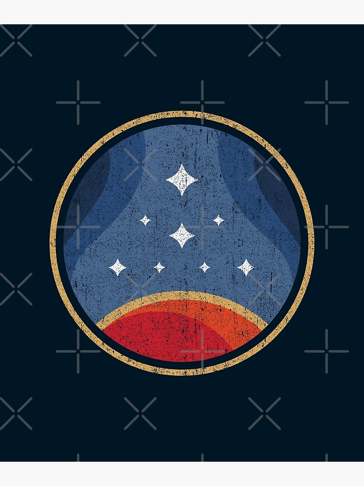 "Constellation Badge - Starfield (Chest Pocket)" Poster for Sale by ...