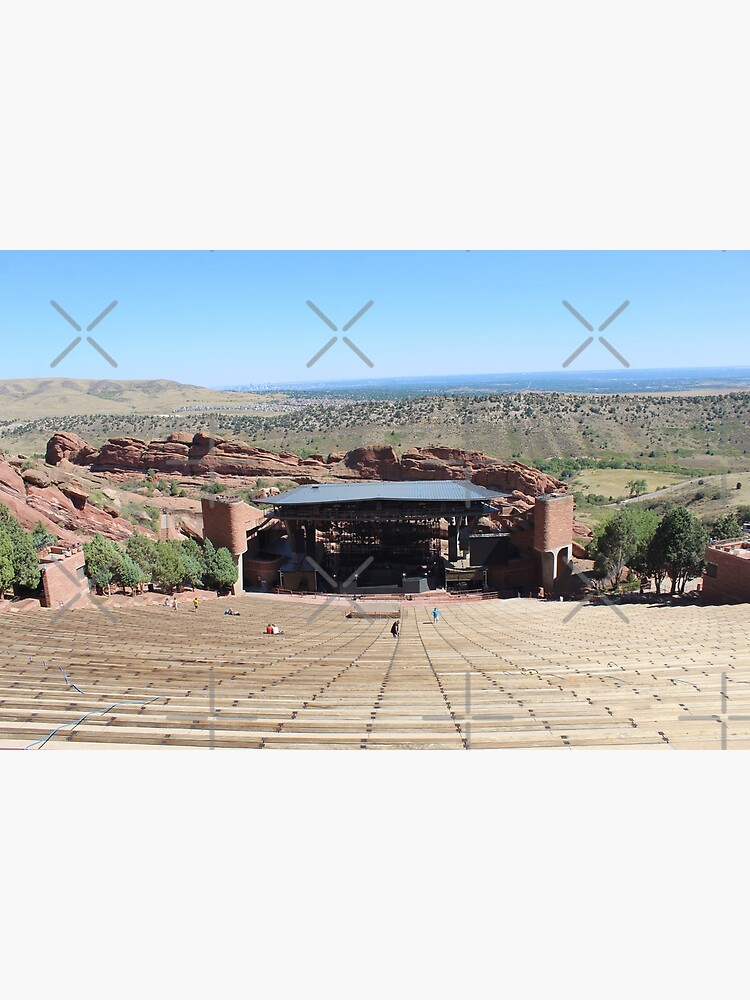 "Red Rocks Amphitheatre" Poster for Sale by ThroughMyEyes2 | Redbubble
