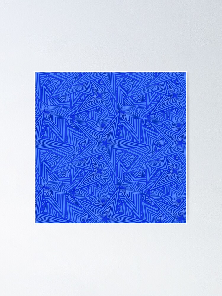 "Blue Star" Poster for Sale by AmiNN2 | Redbubble
