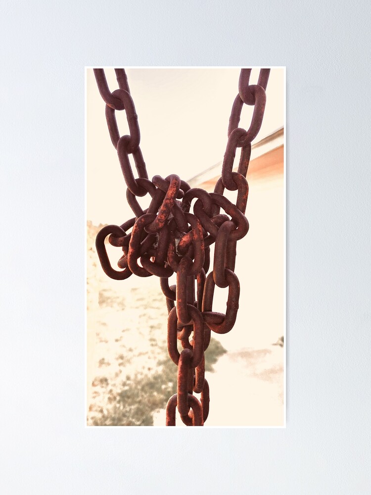 "Chained" Poster for Sale by SoulArtDreaming | Redbubble