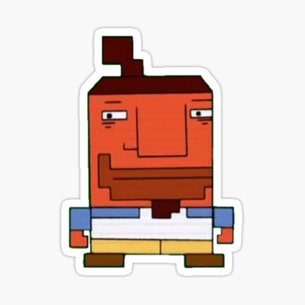 "8 Bit Tito" Sticker for Sale by rzlatssunrise | Redbubble