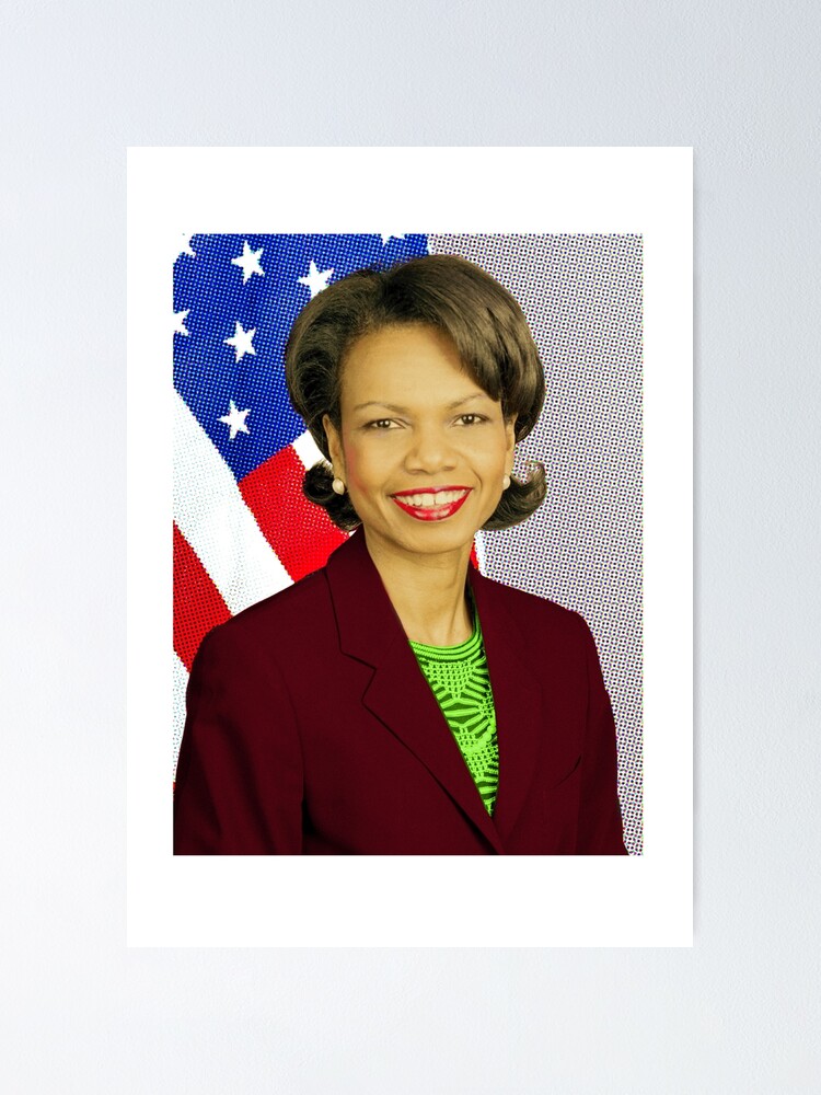 "Condoleezza Rice." Poster for Sale by timothybeighton | Redbubble