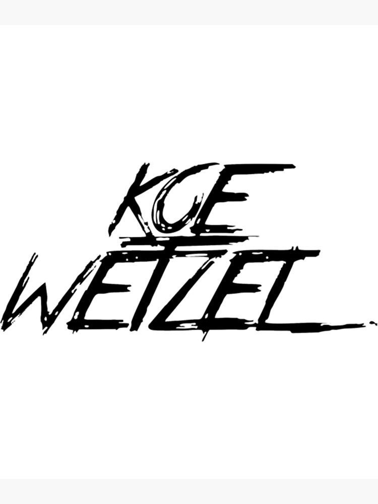 Póster «Mercancía del logotipo de koe wetzel» de JonathanDavi | Redbubble