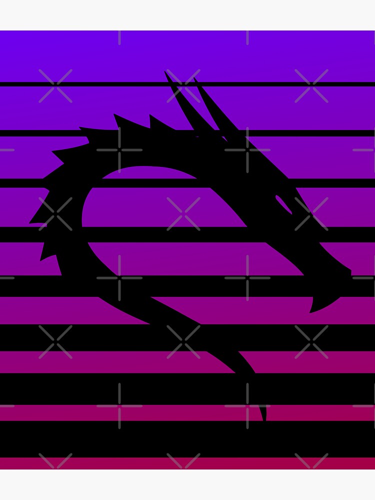 "Kali Dragon Retro" Sticker for Sale by arctide | Redbubble