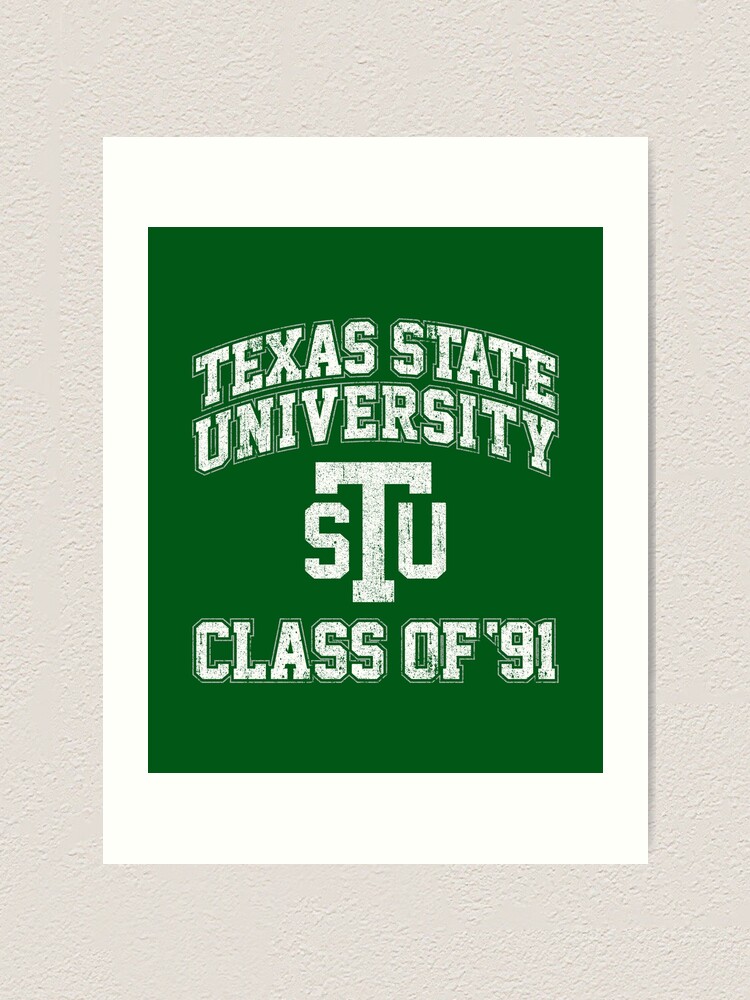 "Texas State Class of 91 - Necessary Roughness" Art Print for Sale by ...