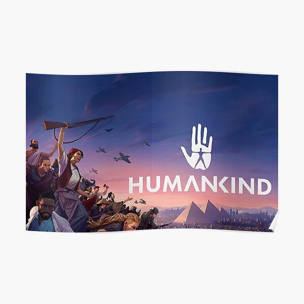 "humankind" Poster for Sale by jamcgregor | Redbubble