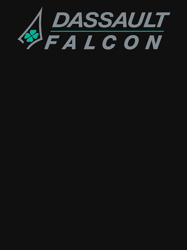 "Dassault Falcon Logo" T-shirt for Sale by Anjgmantep | Redbubble ...