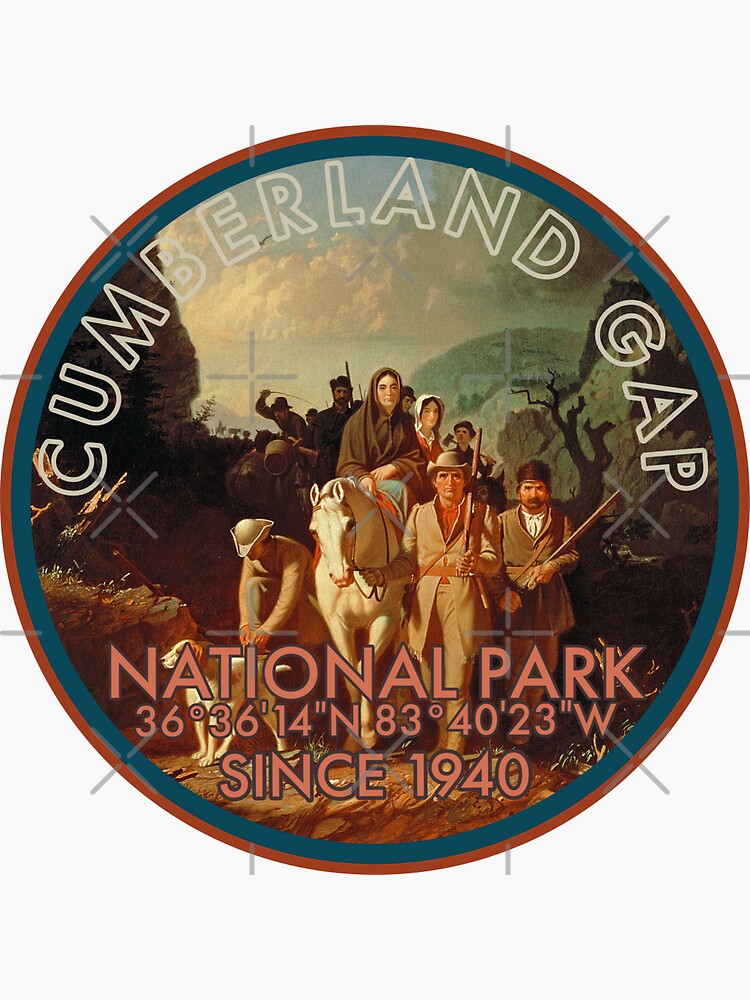 "Cumberland Gap National Historic Park " Sticker for Sale by Bryan Wilson | Redbubble