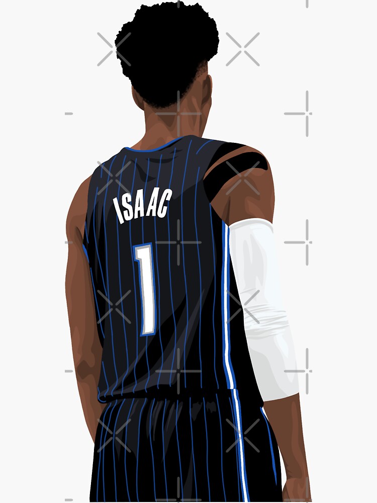 "Jonathan Isaac 1" Sticker for Sale by Infamousbball | Redbubble