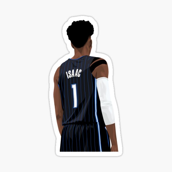 "Jonathan Isaac 1" Sticker for Sale by Infamousbball | Redbubble
