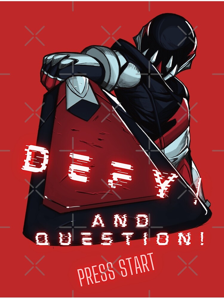 "DEFY! - Original Anime Art" Poster for Sale by Xonaar17Art | Redbubble