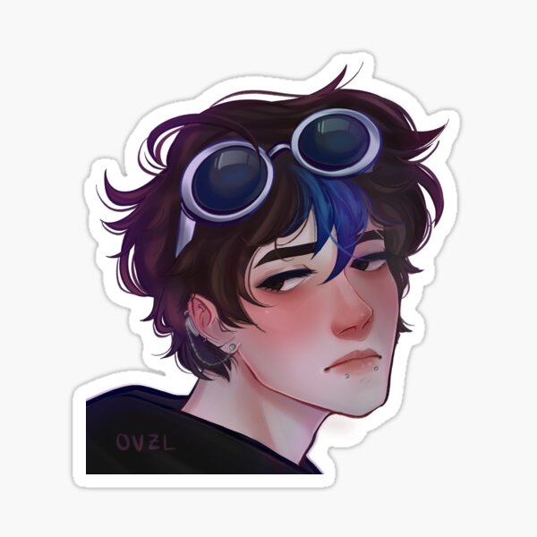 "GeorgeNotFound Punk Sticker" Sticker for Sale by vnzndt | Redbubble