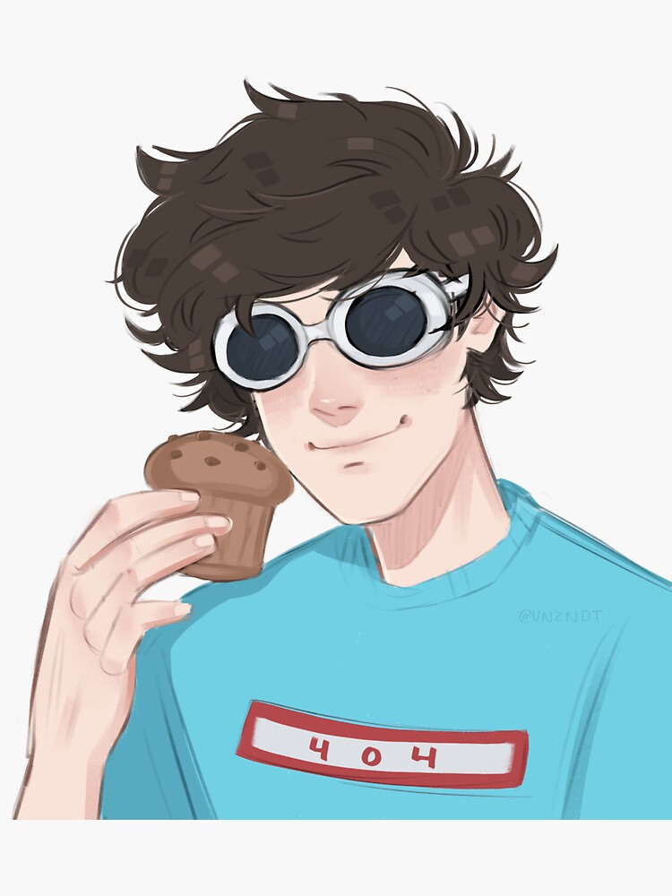 "GeorgeNotFound Muffin" Sticker for Sale by vnzndt | Redbubble