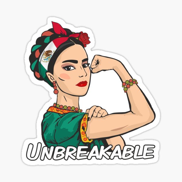 "Mexican Girl Unbreakable Strong Woman Mexico Flag Bandana Hispanic ...