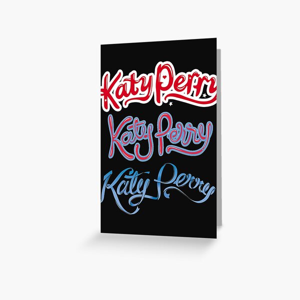 "Katy-Perry" Greeting Card for Sale by nhesspines | Redbubble