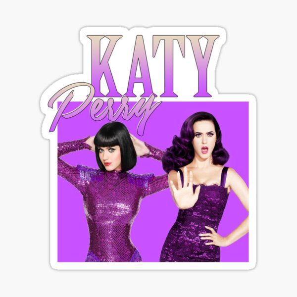 "Katy-Perry" Sticker for Sale by nhesspines | Redbubble
