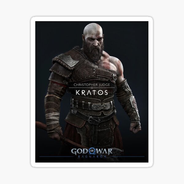 "God of War Ragnarök God Of War Ragnarok Kratos" Sticker for Sale by ...