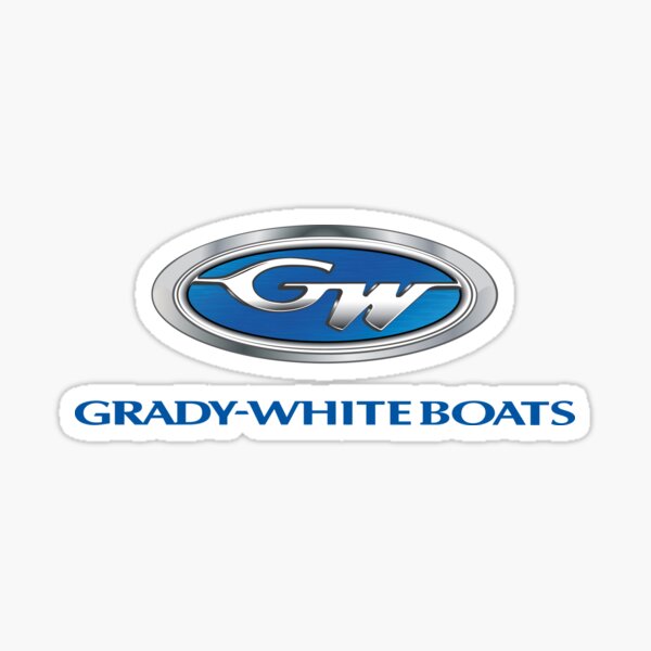 "Grady White Boat 3D" Sticker for Sale by Anjgmantep | Redbubble