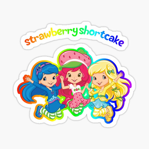 "Strawberry Shortcake " Sticker for Sale by Kickback063 | Redbubble