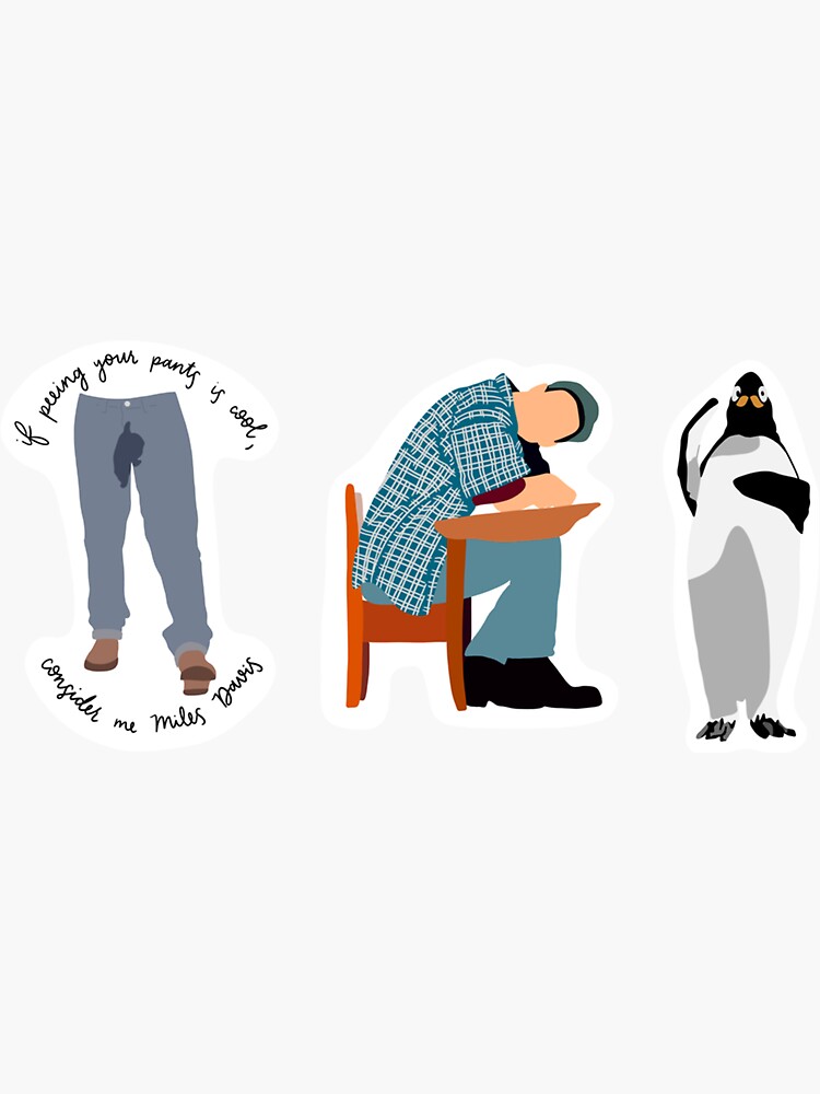 "Billy Madison Pack Sticker" Sticker for Sale by hemendia | Redbubble