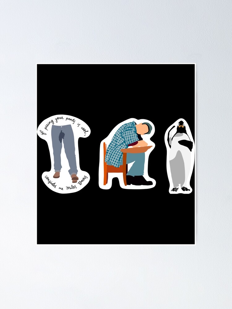 "Billy Madison Pack Sticker" Poster for Sale by hemendia | Redbubble