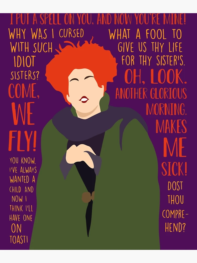 Hocus Pocus Quotes Celebrate 25 Years Of Hocus Pocus With These