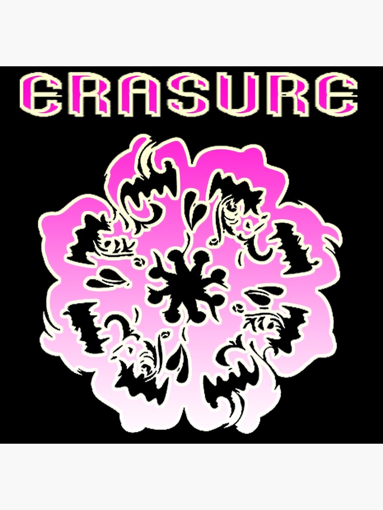 Póster «La mejor colección especial de logos de erasure rock band» de ...