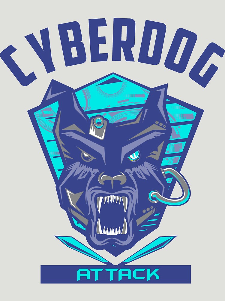"CYBERDOG" T-shirt for Sale by mojokumanovo | Redbubble | cyberdog t ...