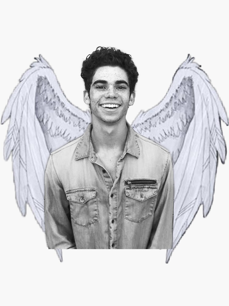 "Cameron Boyce Angel Sticker" Sticker for Sale by chisonba | Redbubble