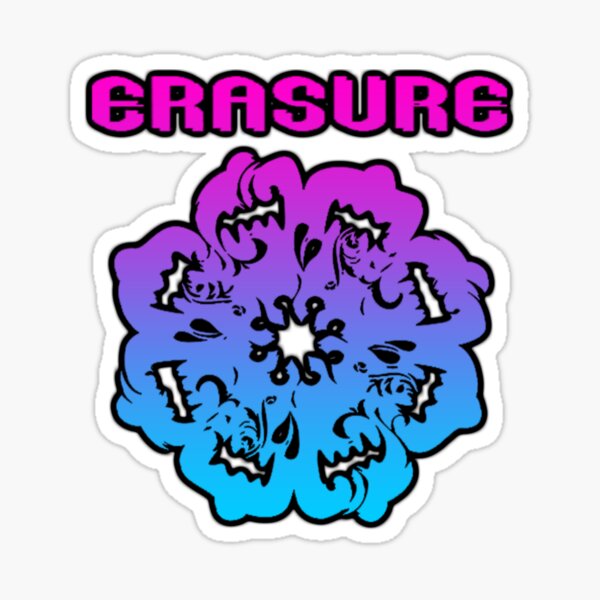"The erasure rock band best logo special collection" Sticker for Sale ...