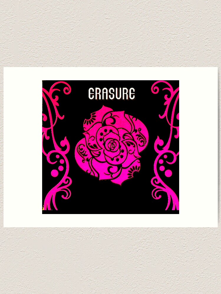 "The erasure rock band best logo special collection" Art Print for Sale ...