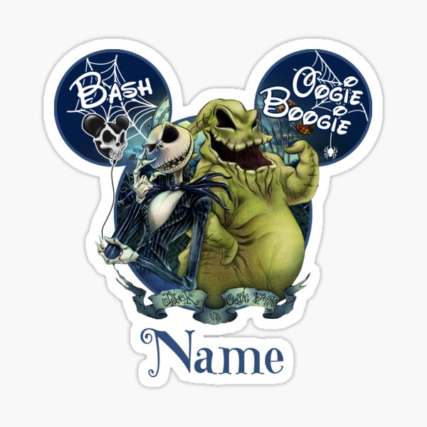"Oogie Boogie Bash" Sticker by RyanOlverStore | Redbubble