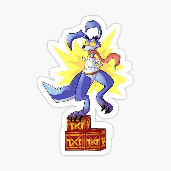 "Ripper Roo " Sticker for Sale by BowdrieLon | Redbubble