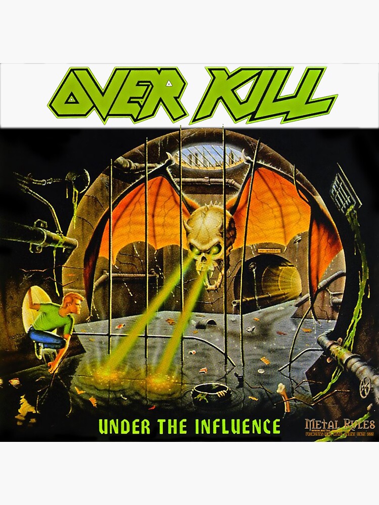 "FEWG Overkill DFHBR band DGREAG" Sticker for Sale by matilampu6 ...