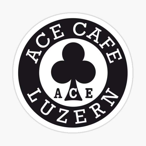 "Great Luzern Ace La Cafe" Sticker by toyibani73 | Redbubble