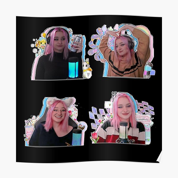 "niki nihachu shirts and stickers" Poster by mimo-mhd | Redbubble